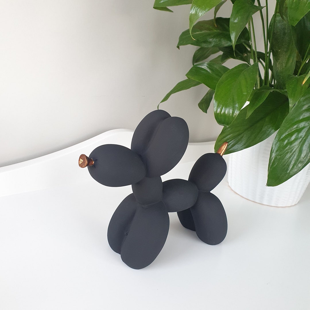 Balloon Dog Figurine, Balloon Dog Sculpture, Home Decor, Desktop ...