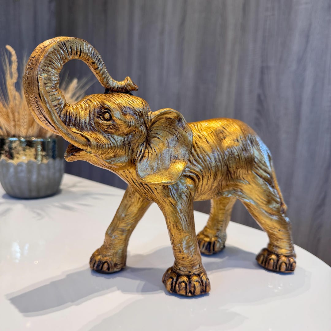 Decorative Realistic Large Elephant Statue ,custom Elephant Sculpture ...