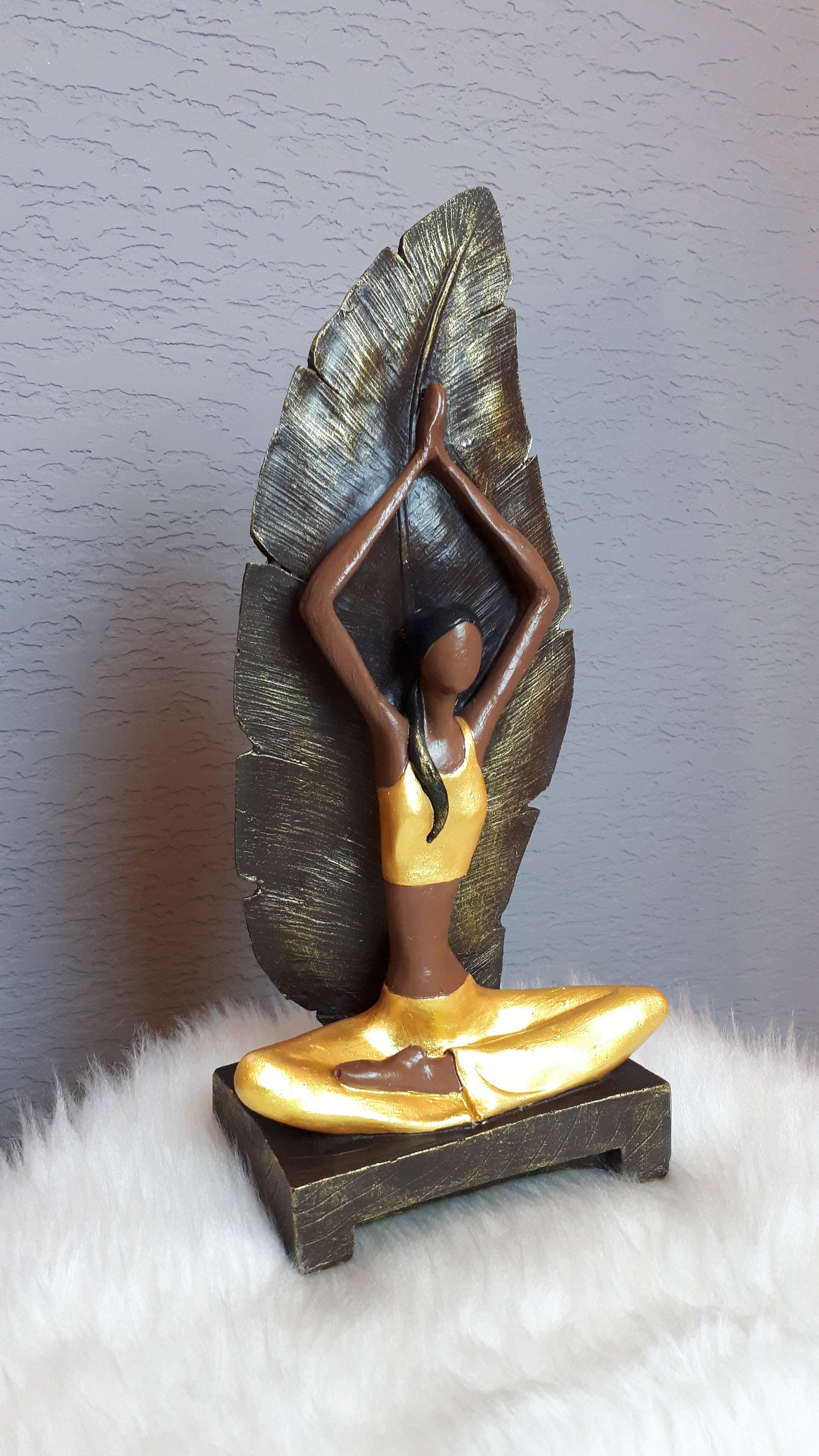 Yoga Woman Statue Women Yoga Pose Statue Artistic - Etsy
