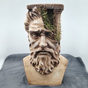 Large Zeus Bust Sculpture, Greek Sculpture, 15.75 Inch, Bust Statue ...