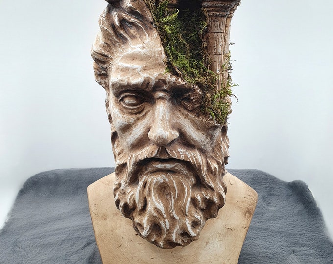 Zeus Head From National Archaeological Museum of Athens Verdigris ...