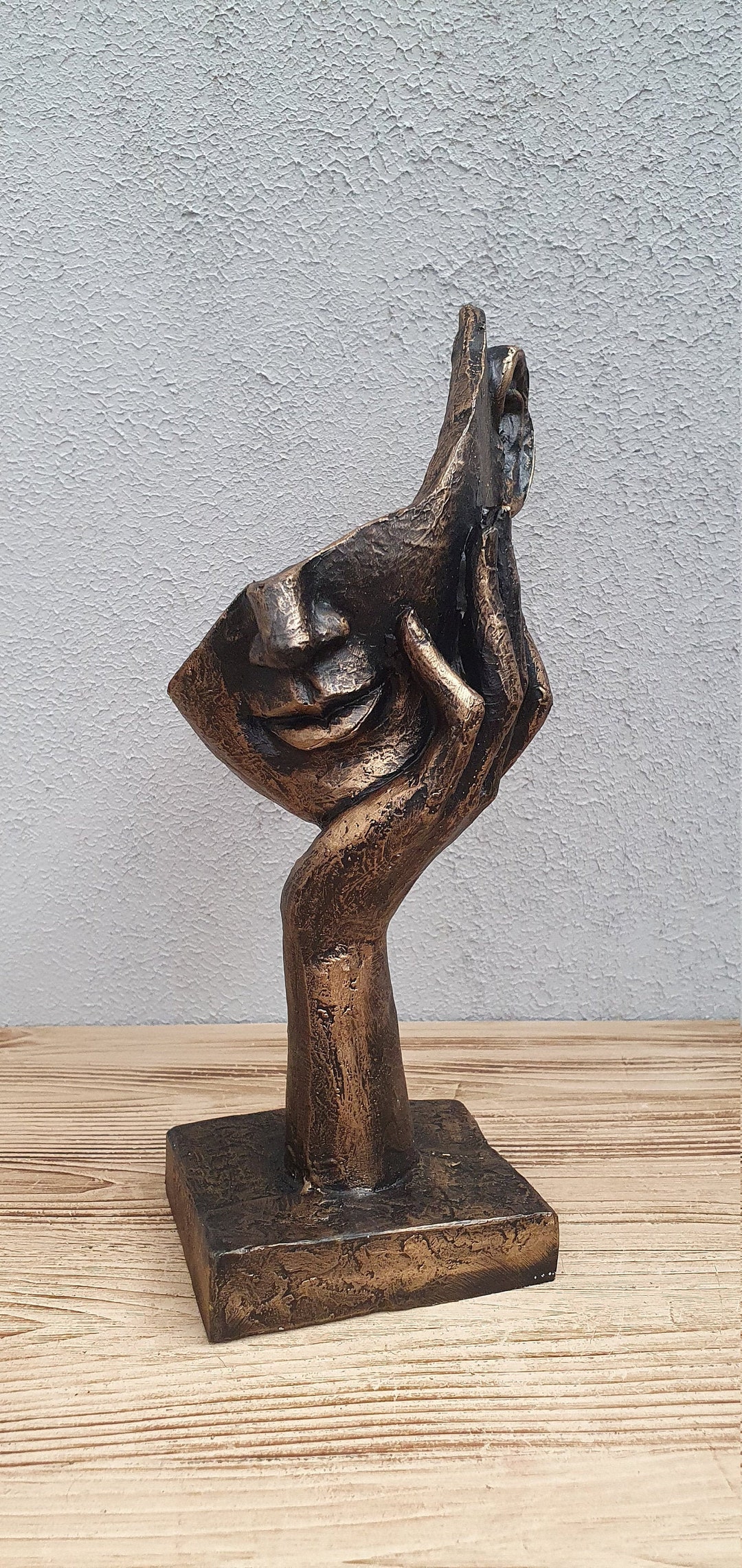 Decorative Single Face Mask, Abstract Unique Sculpture, Mask Sculpture ...