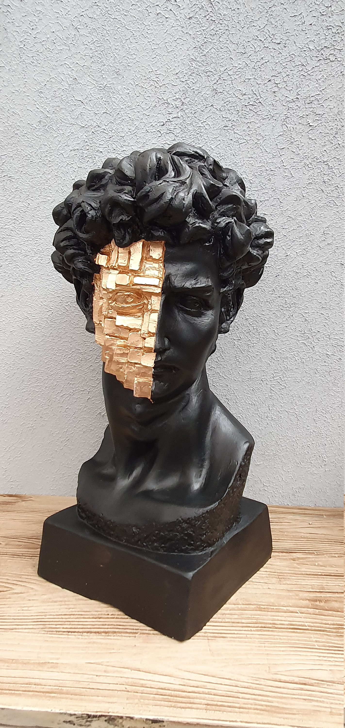 Large David Sculpture Statue 13 Inches David Bust Statue | Etsy UK
