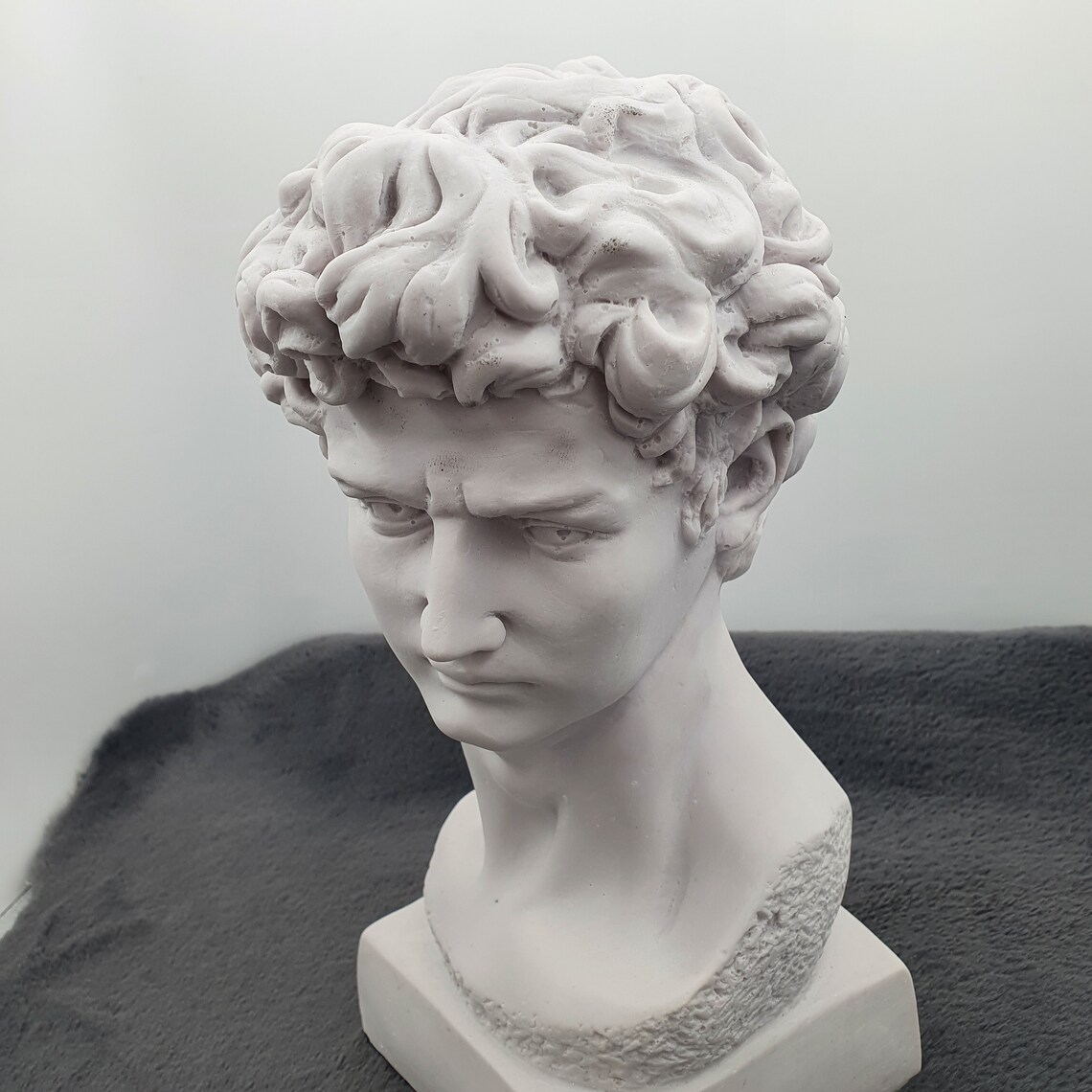 Large David Sculpture Statue 13 Inches David Bust Statue - Etsy