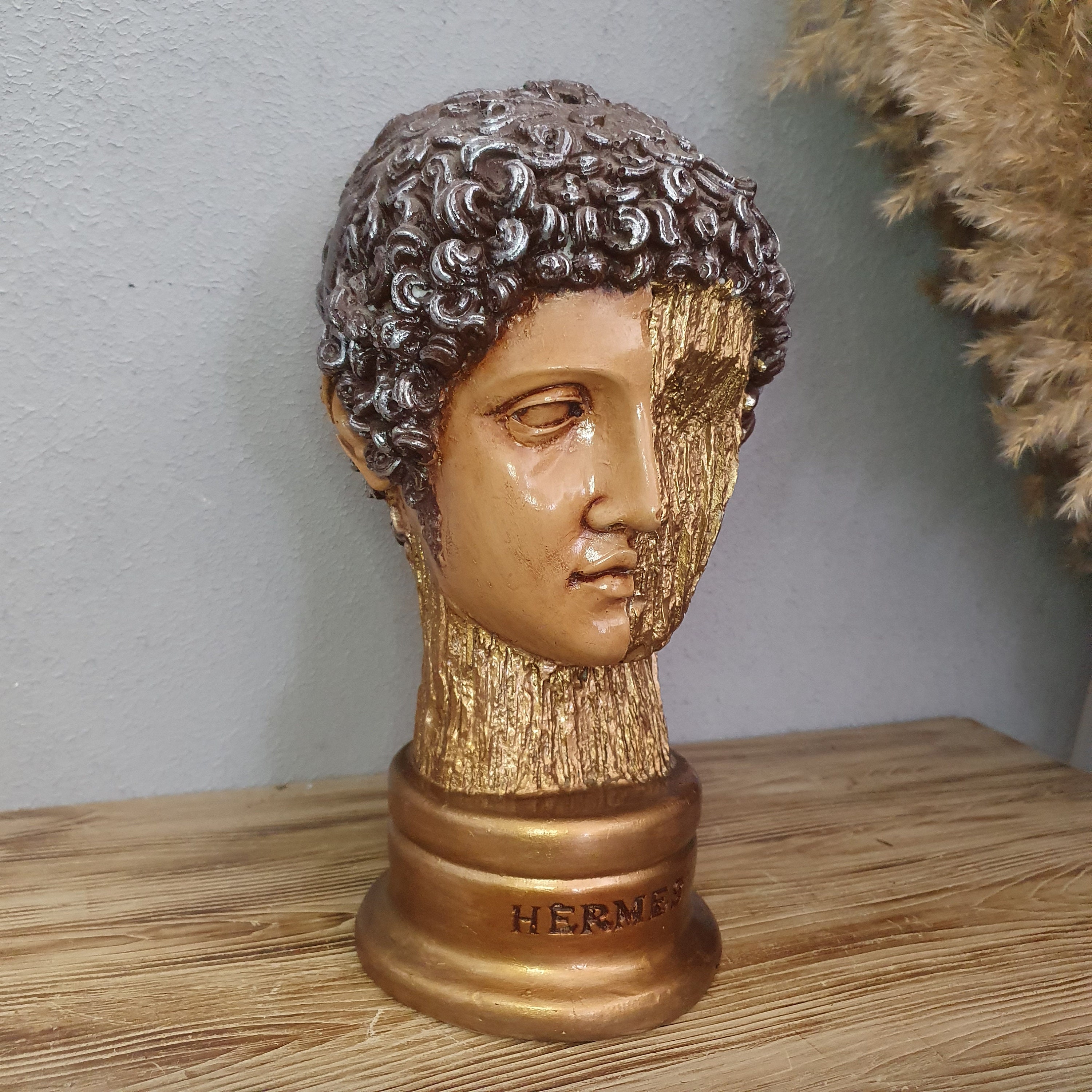 Decorative Hermes Statue, Hermes Sculpture,11.42 ınches, Hermes Greek ...