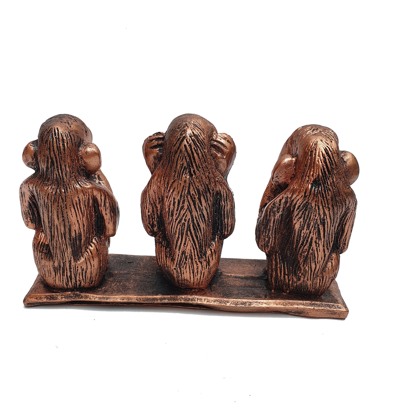 Three Wise Monkeys Statue 3 Monkey Idol see No Evil | Etsy Three Wise Monkeys Statue 3 Monkey Idol see No Evil | Etsy
