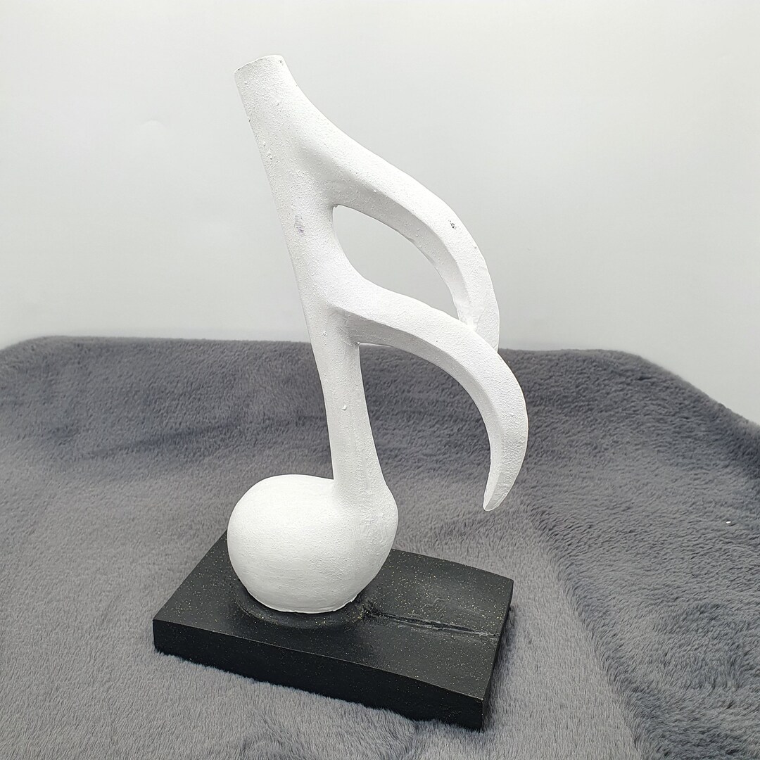 Large Musical Note Sculpture Statue, 10.63 Inches, Musical Note ...