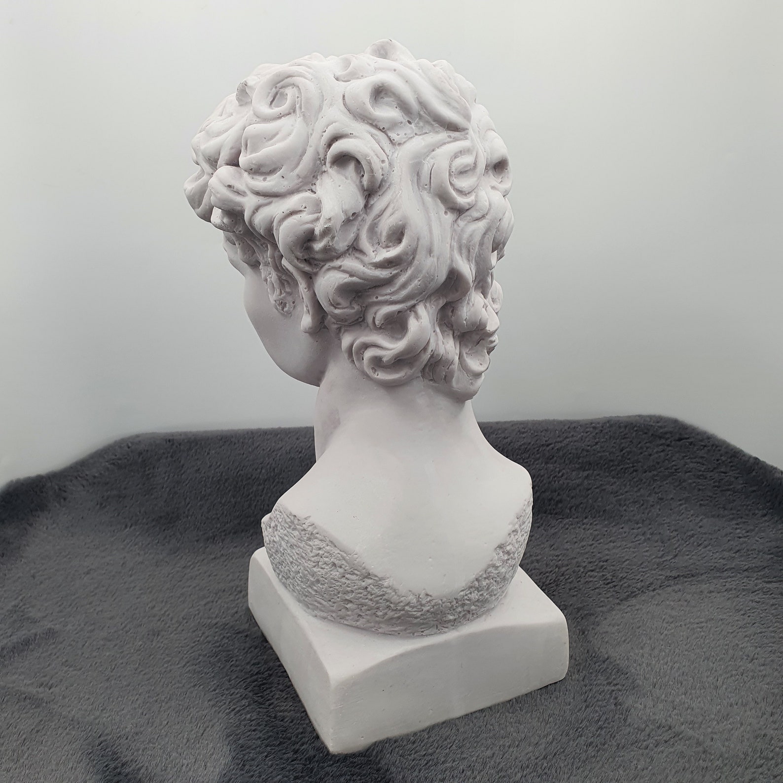 Large David Sculpture Statue 13 Inches David Bust Statue - Etsy