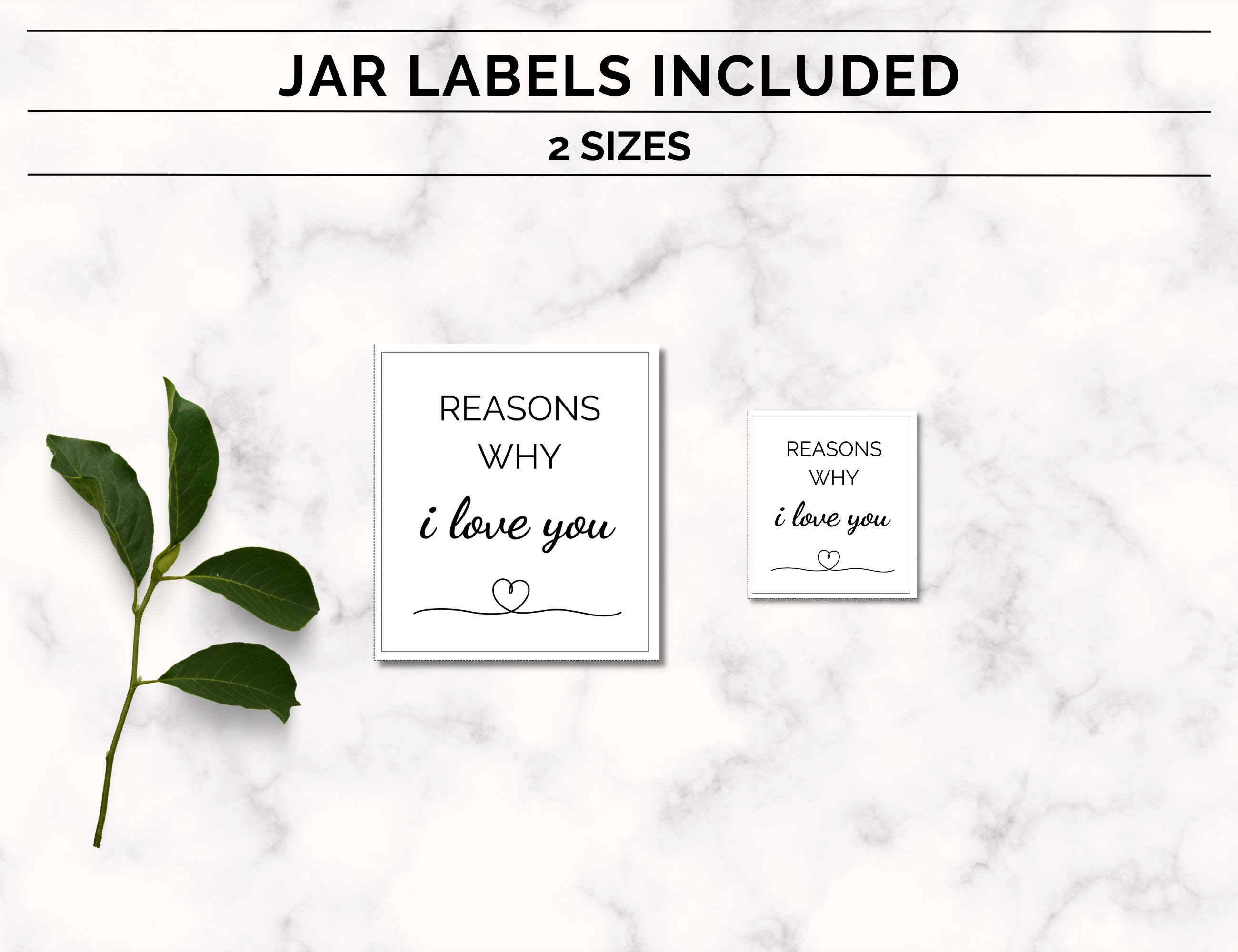 Printable Love Notes for Him, Reasons Why I Love You, Mini Love ...