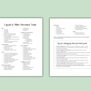 Ultra Processed Foods List, Foods to Avoid, Identify UPF Food, Ultra ...