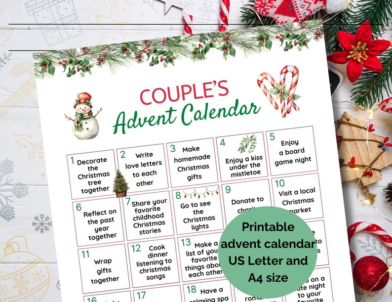 Couples Advent Calendar 2025 - Marje Ursula Couples Advent Calendar 2025 - Marje Ursula