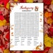 Printable Thanksgiving Word Search, Thanksgiving Party Game ...