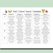 Printable School Snacks Calendar, Healthy School Snacks, Snacks for ...