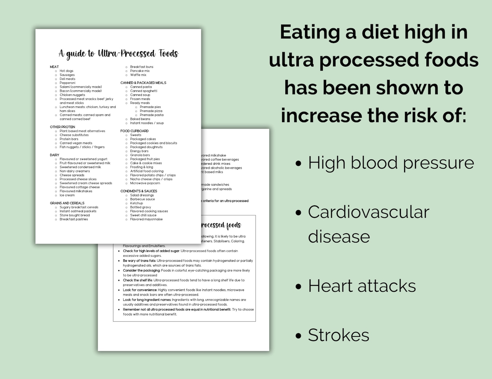 Ultra Processed Foods List, Foods to Avoid, Identify UPF Food, Ultra ...