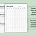 Printable Vital Sign Chart, Vital Sign Log, Caregiver Tracker, Intake ...