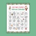 Printable Christmas Kindness Challenge, Kindness Advent Calendar, Kids ...