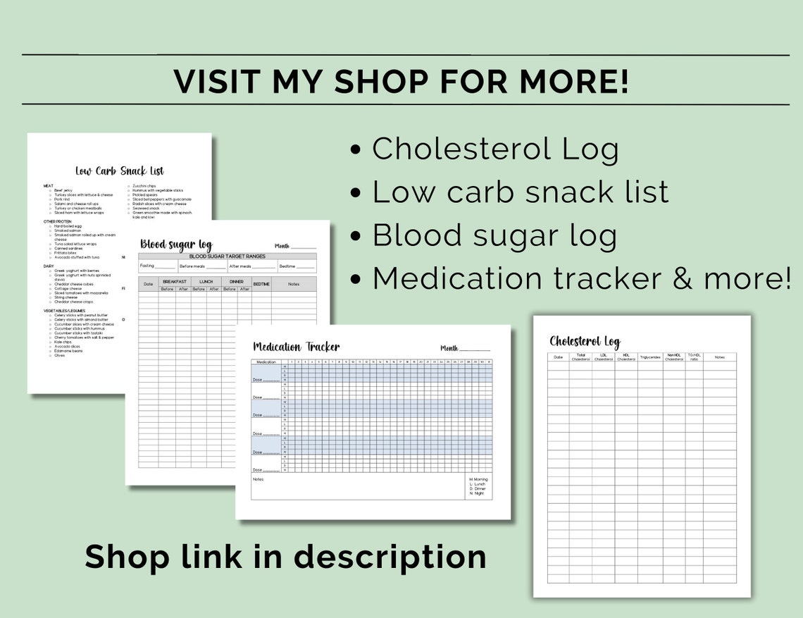 Cholesterol Lowering Printable Meal Plan, Low Cholesterol Food List ...
