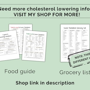 Cholesterol Log Printable, Lipids Tracker, Health Tracker, Cholesterol ...