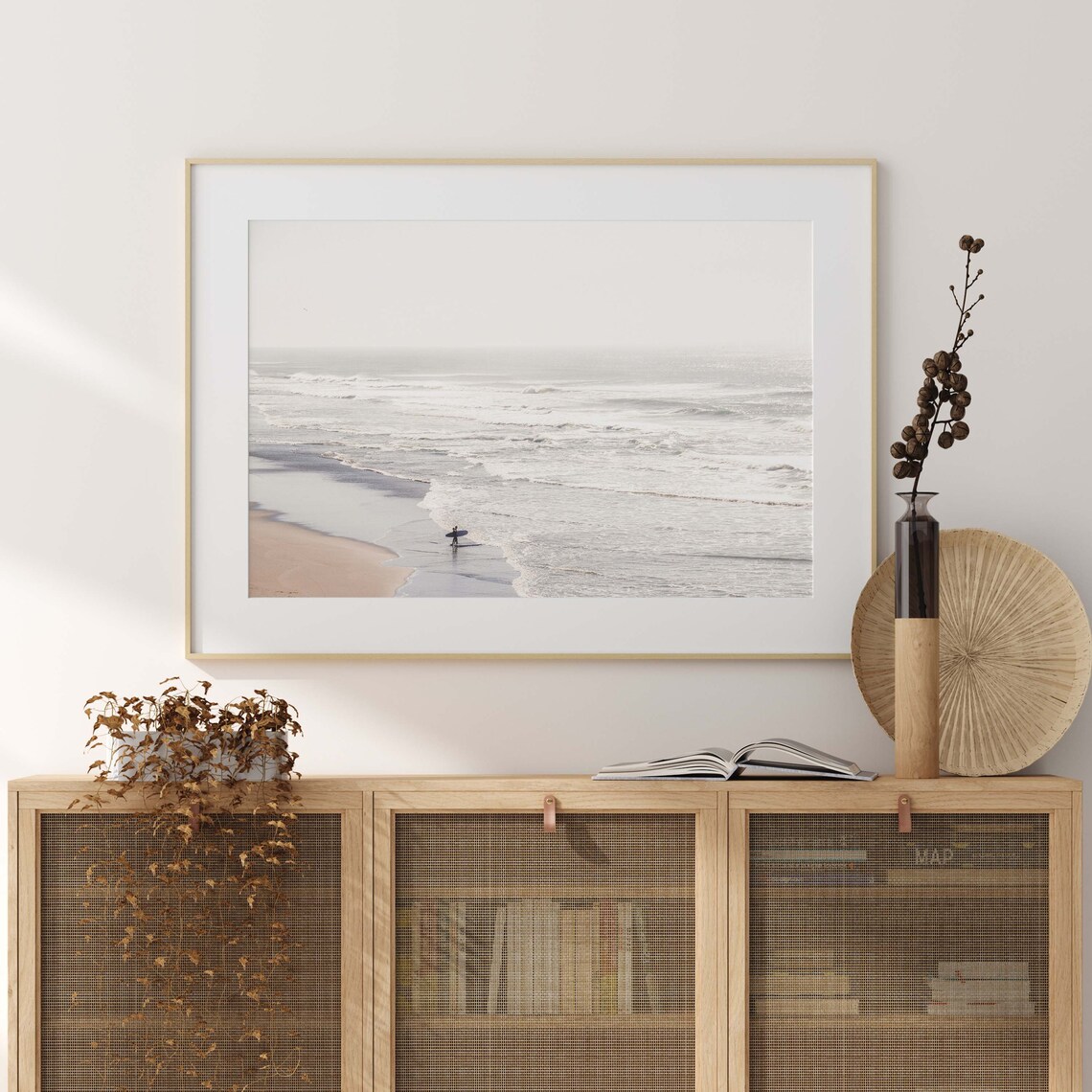 Printable Surf Photo Neutral Beach Print Boho Wall Art - Etsy Australia