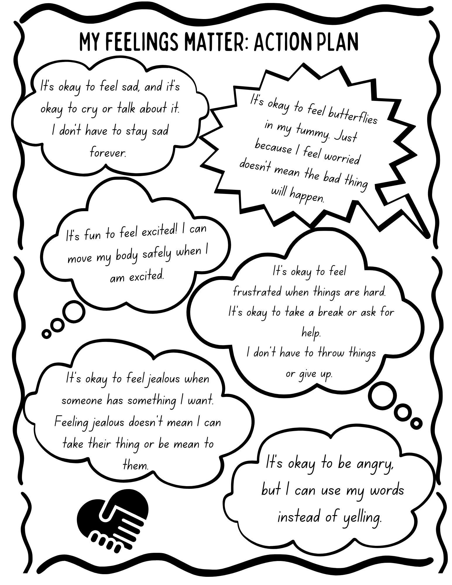 Social Awareness Journal for Homeschool, Emotion Learning Worksheets ...