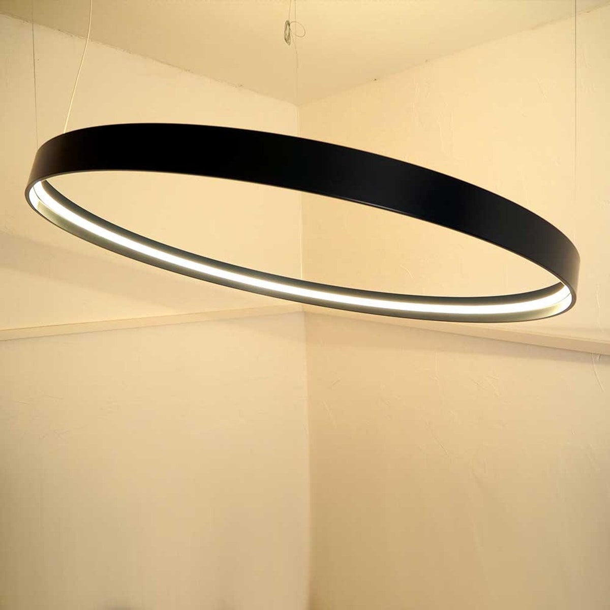 S.luce Made Custom LED Ring Pendant Lamp 100 140 Cm Desired Color ...