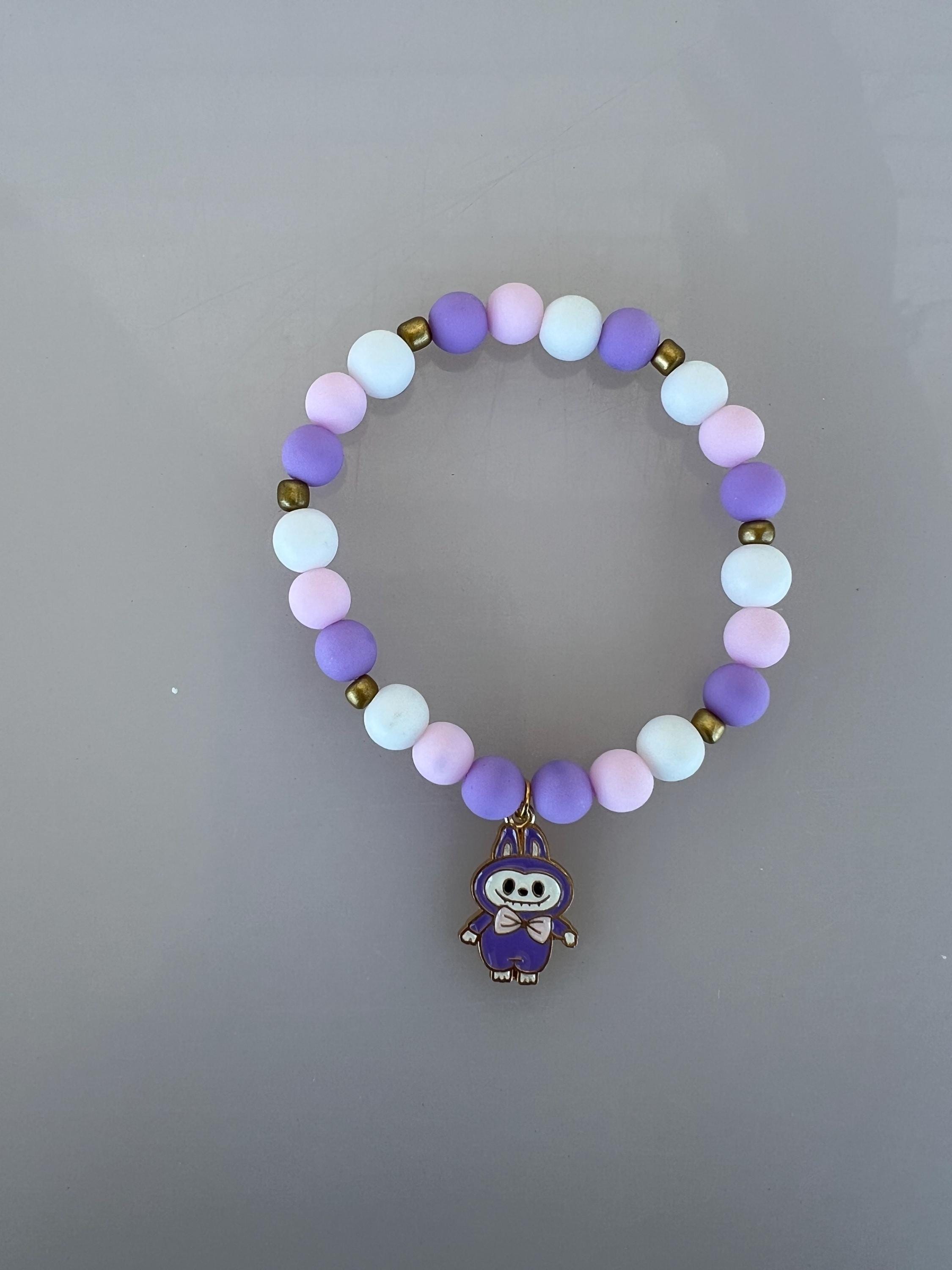 Bracelets Labubu, Jewellery, Fancy, Gift, Birthday, Handmade, Stretchy ...