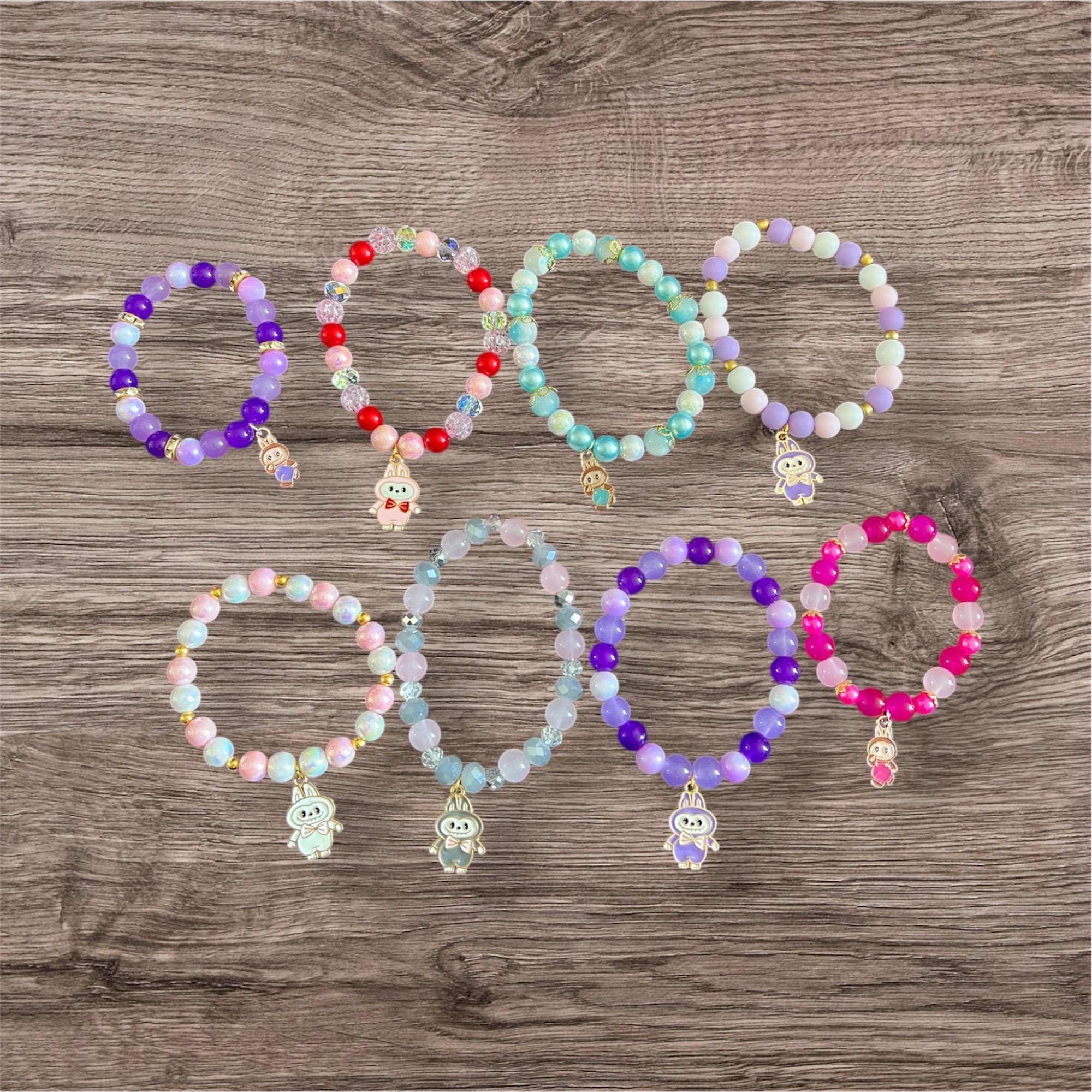 Bracelets Labubu, Jewellery, Fancy, Gift, Birthday, Handmade, Stretchy ...