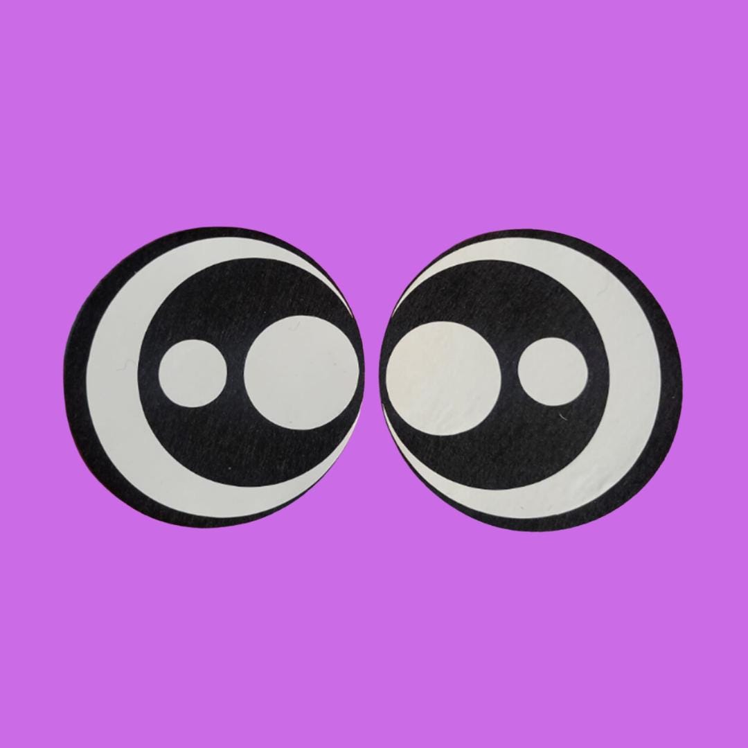 6 Pairs, Round Eyes, All Sizes, Amigurumi Eyes, Felt Eyes, Simple ...