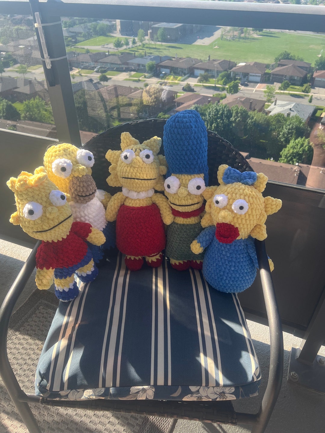 The Simpsons Full Set, Crochet,amigurumi, Gift - Etsy