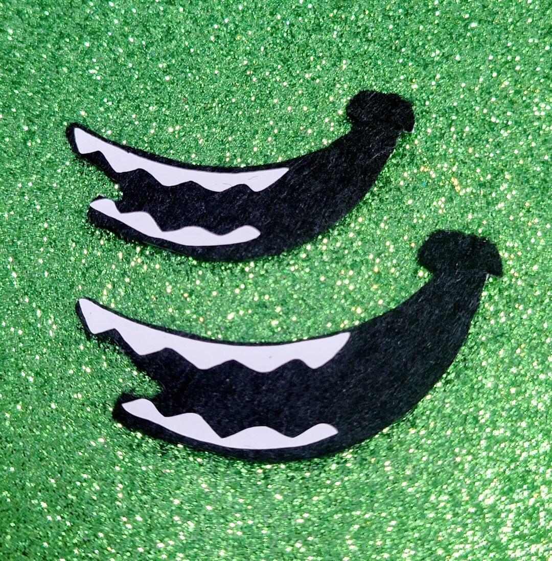 3 Pack, All Sizes, Sharp Teeth Felt Mouth, Amigurumi, Plushie Mouth ...