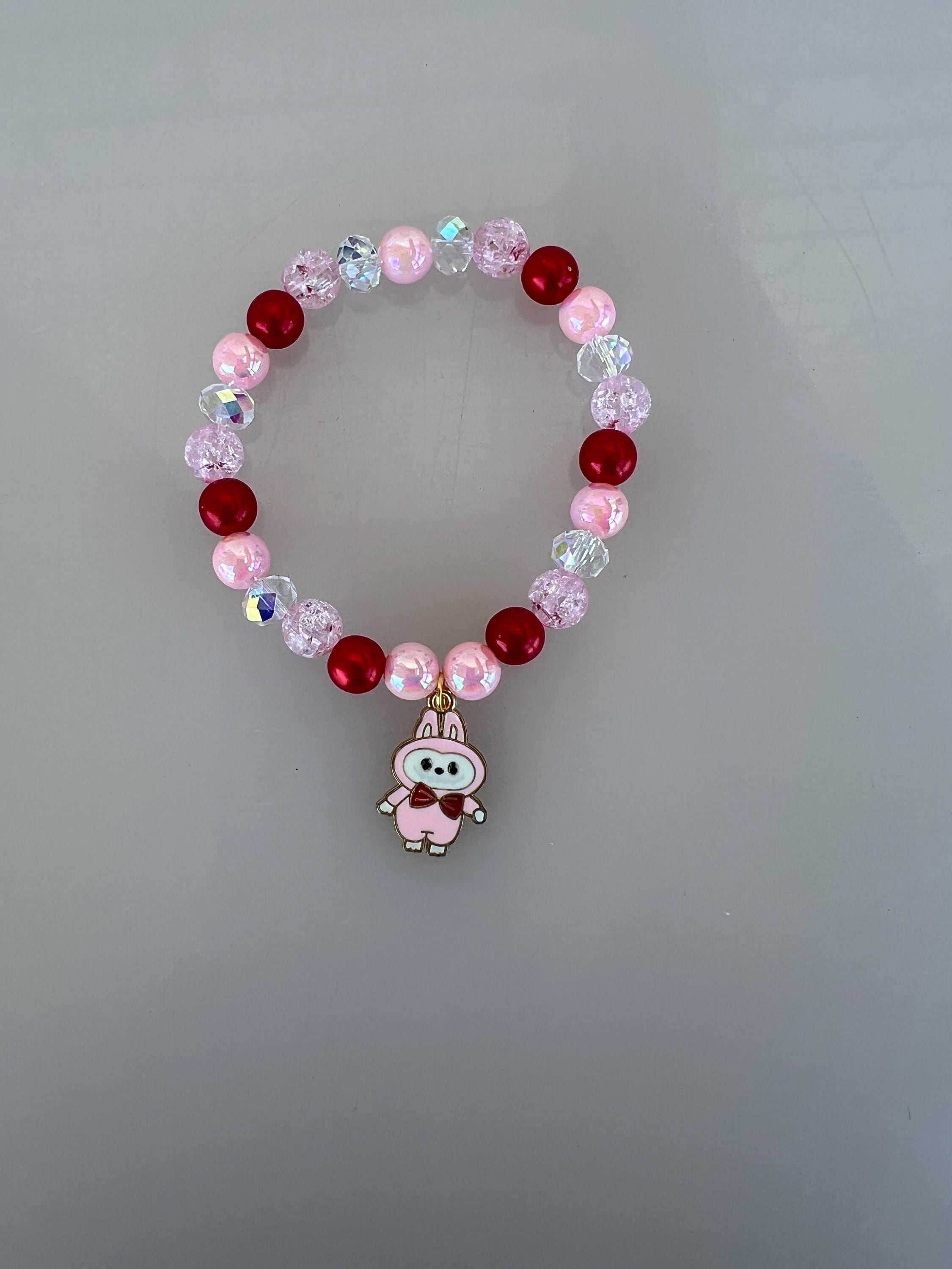 Bracelets Labubu, Jewellery, Fancy, Gift, Birthday, Handmade, Stretchy ...