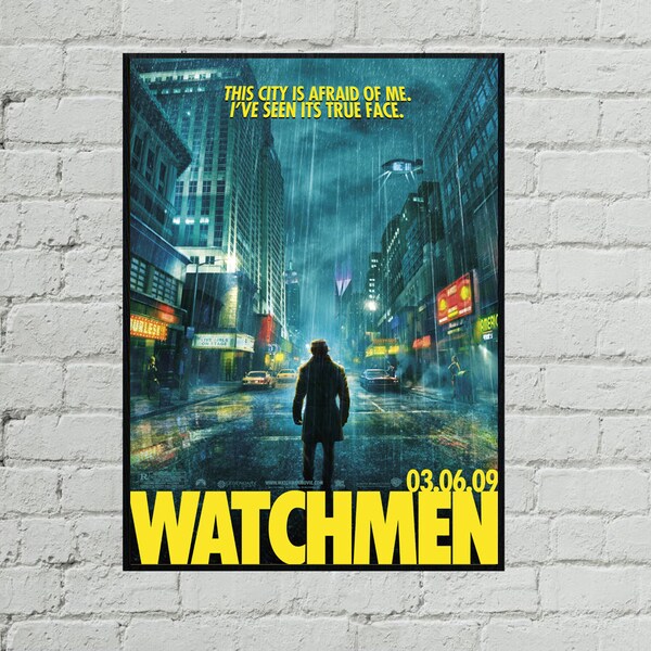 Watchmen Rorschach Poster - Etsy