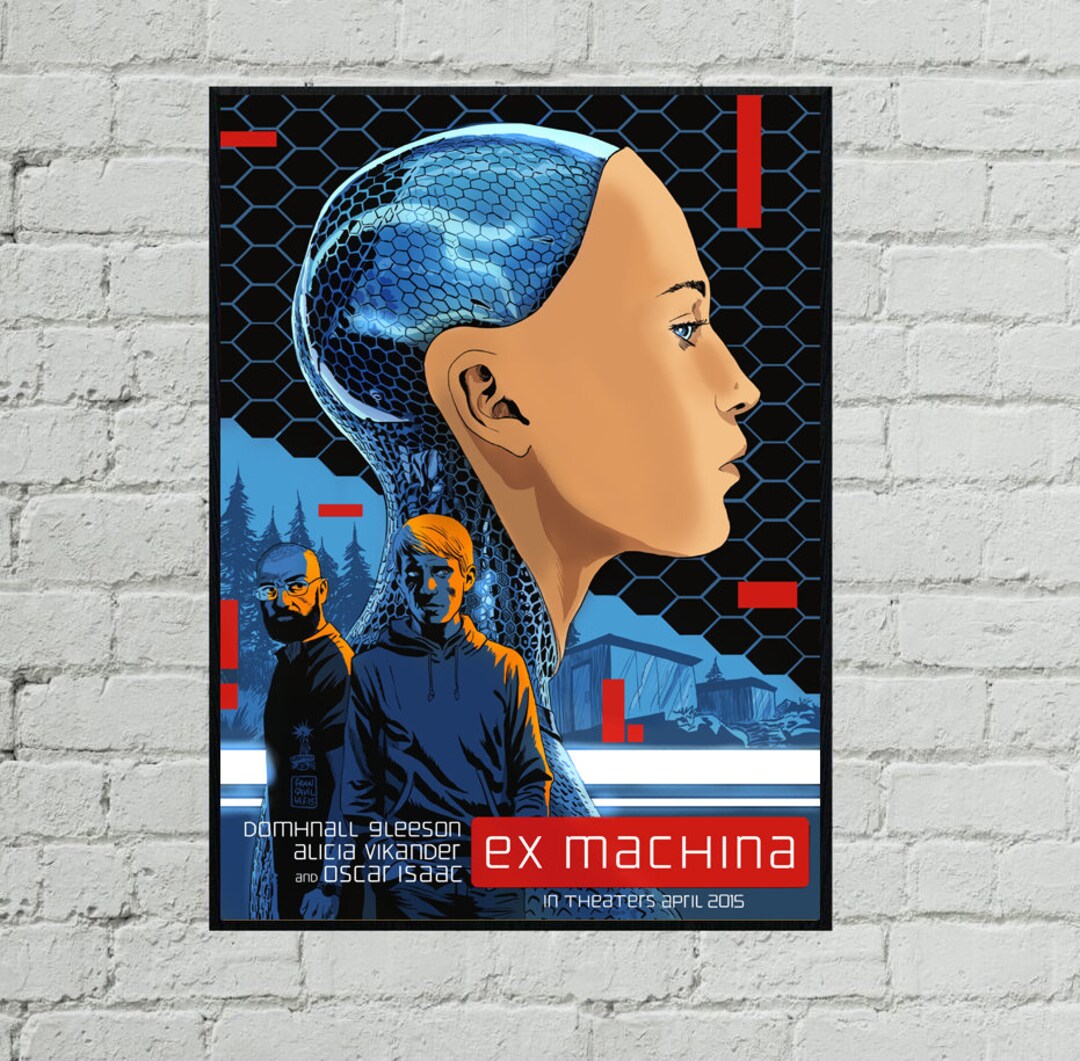 Ex Machina Artwork Alternative Movie Cover Poster - Etsy