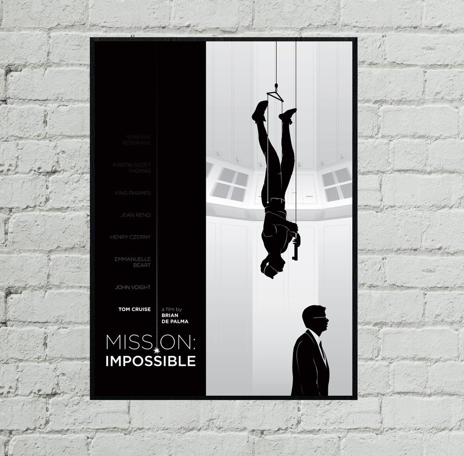 Mission Impossible Poster Template