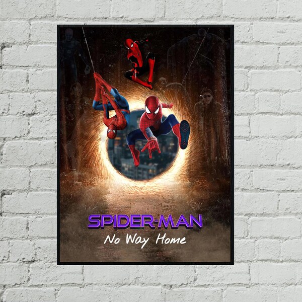 Spider Man No Way Home Poster - Etsy