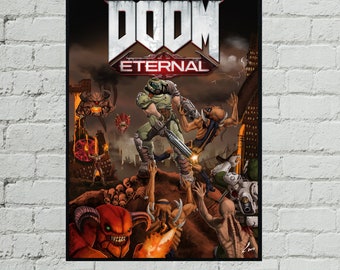 Doom Eternal Poster | Etsy
