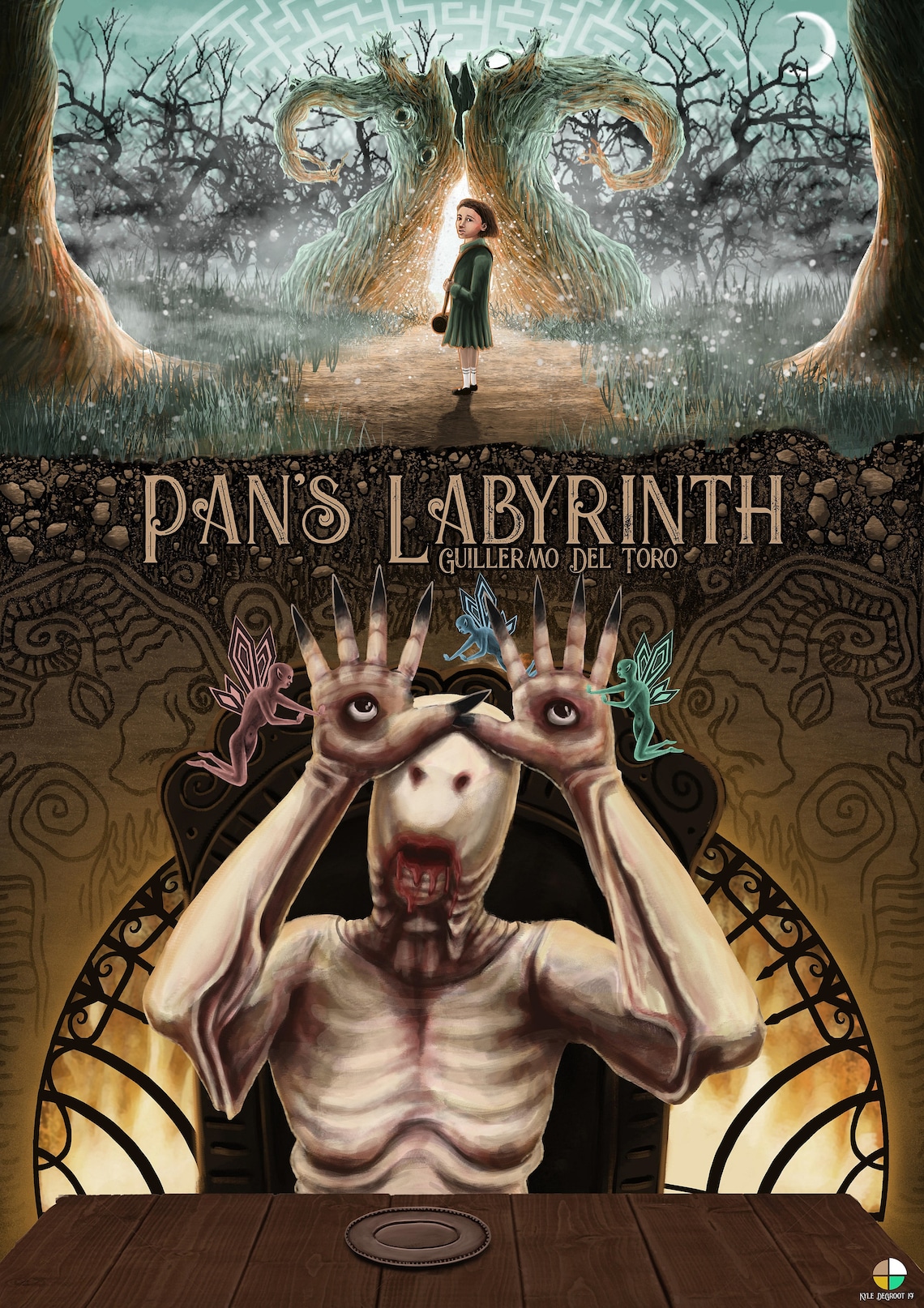 Pan's Labyrinth 2006 Fantasy World Artwork Movie Poster - Etsy