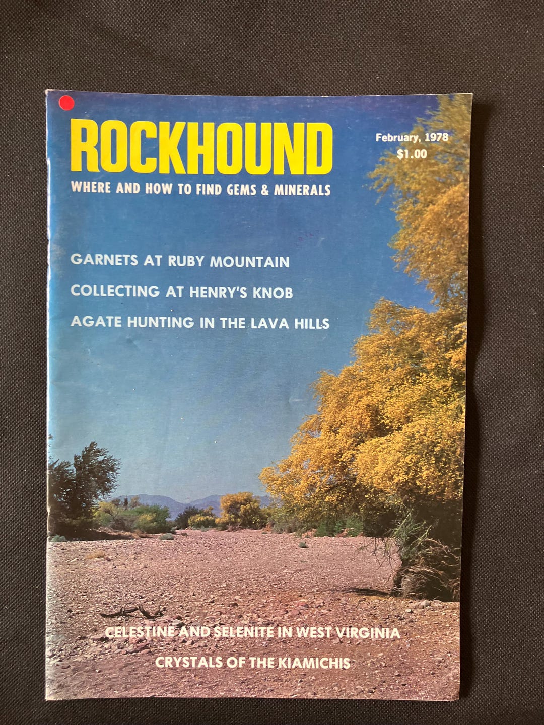 1978 Full Year Vintage ROCKHOUND Magazines - Etsy