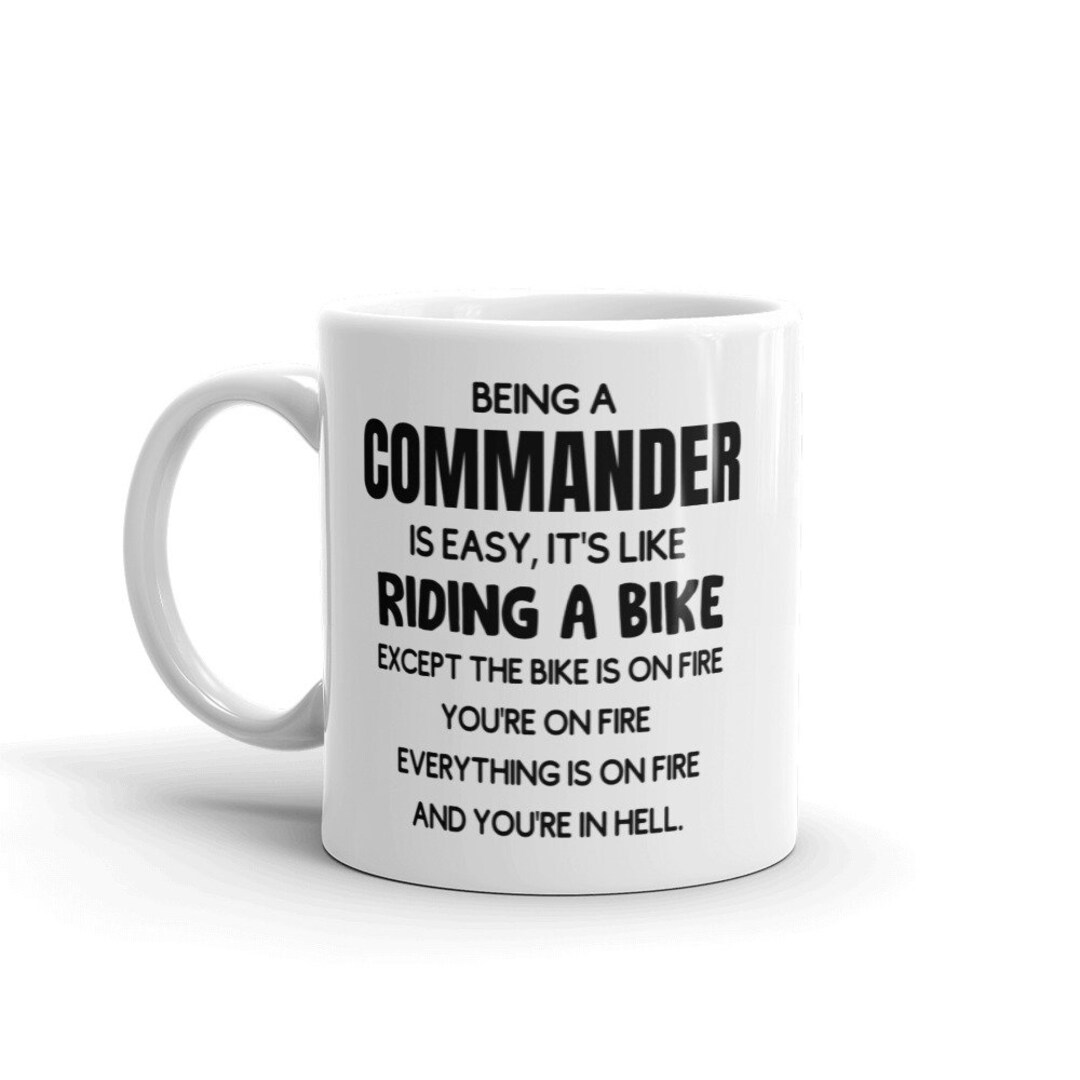Funny Commander Mug-gift for Commander-new Commander Mug-mug for ...