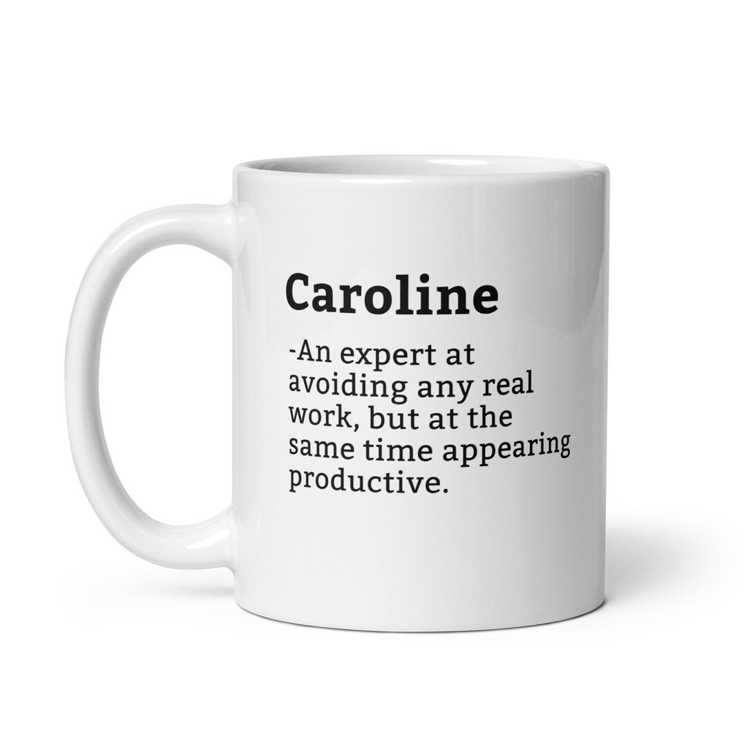 Caroline Mug-coworker Mug-caroline Definition Mug-personalised Caroline ...