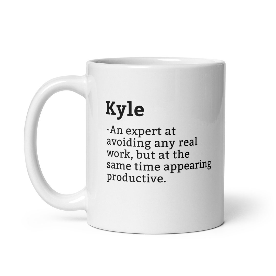 Kyle Mug-coworker Mug-kyle Definition Mug-personalised Kyle Mug-custom ...