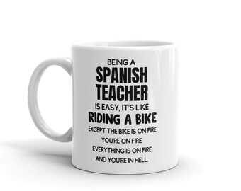 Spanish Teacher Mug | Etsy
