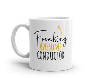 Best Conductor Mug - Etsy