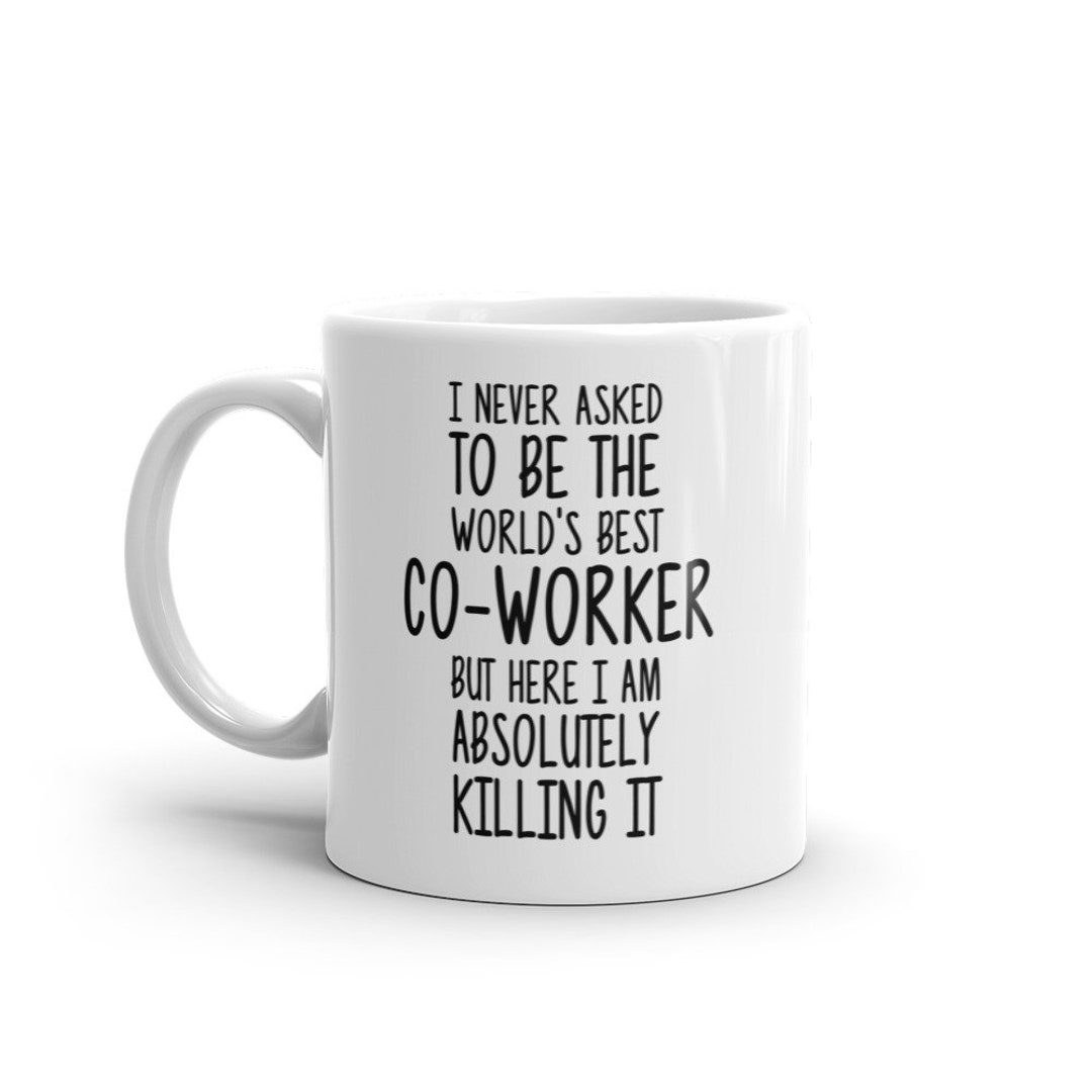 World's Best Co-worker Mug-funny Co-worker Gift-co-worker Coffee Mug-co ...
