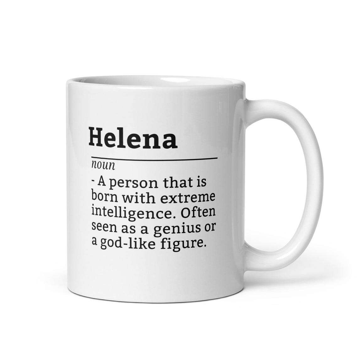 Helena Funny Name Mug - Personalized Coffee Cup for Women Named Helena ...
