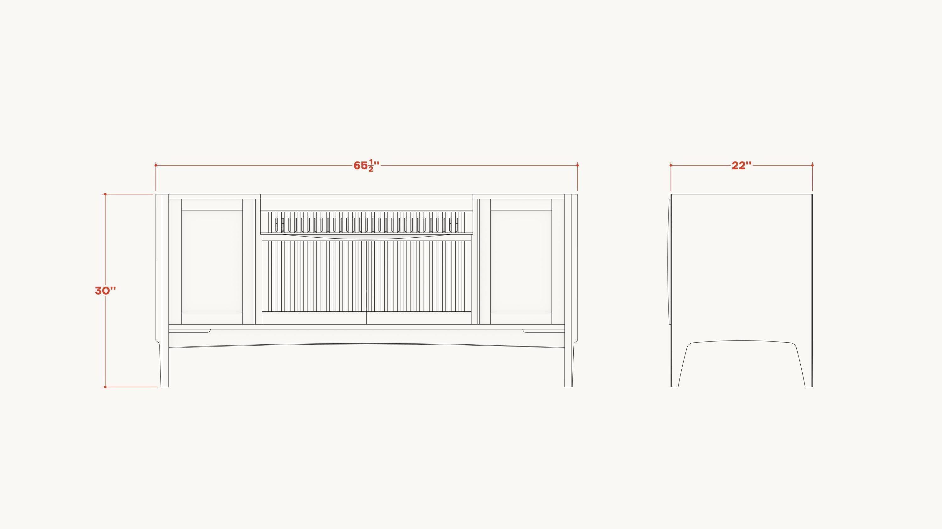 Custom Handmade Solid Wood Sonos-integrated Vinyl Record Console & TV ...