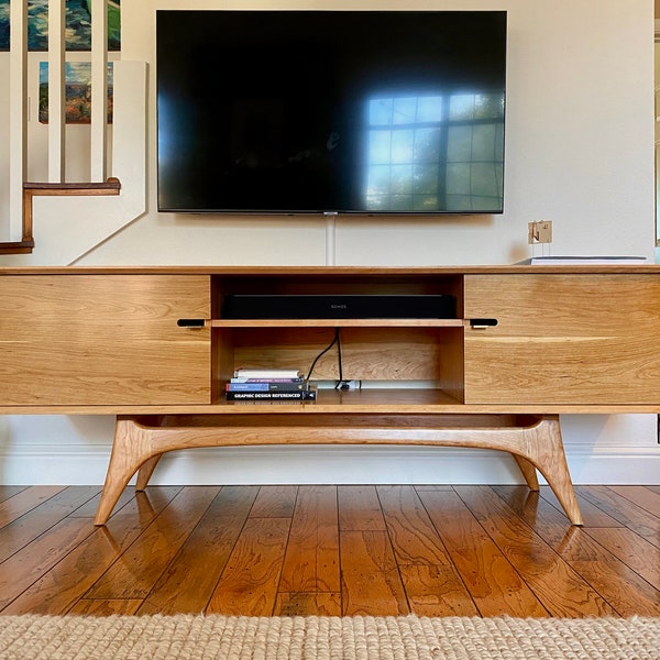 Mid Century Console - Etsy