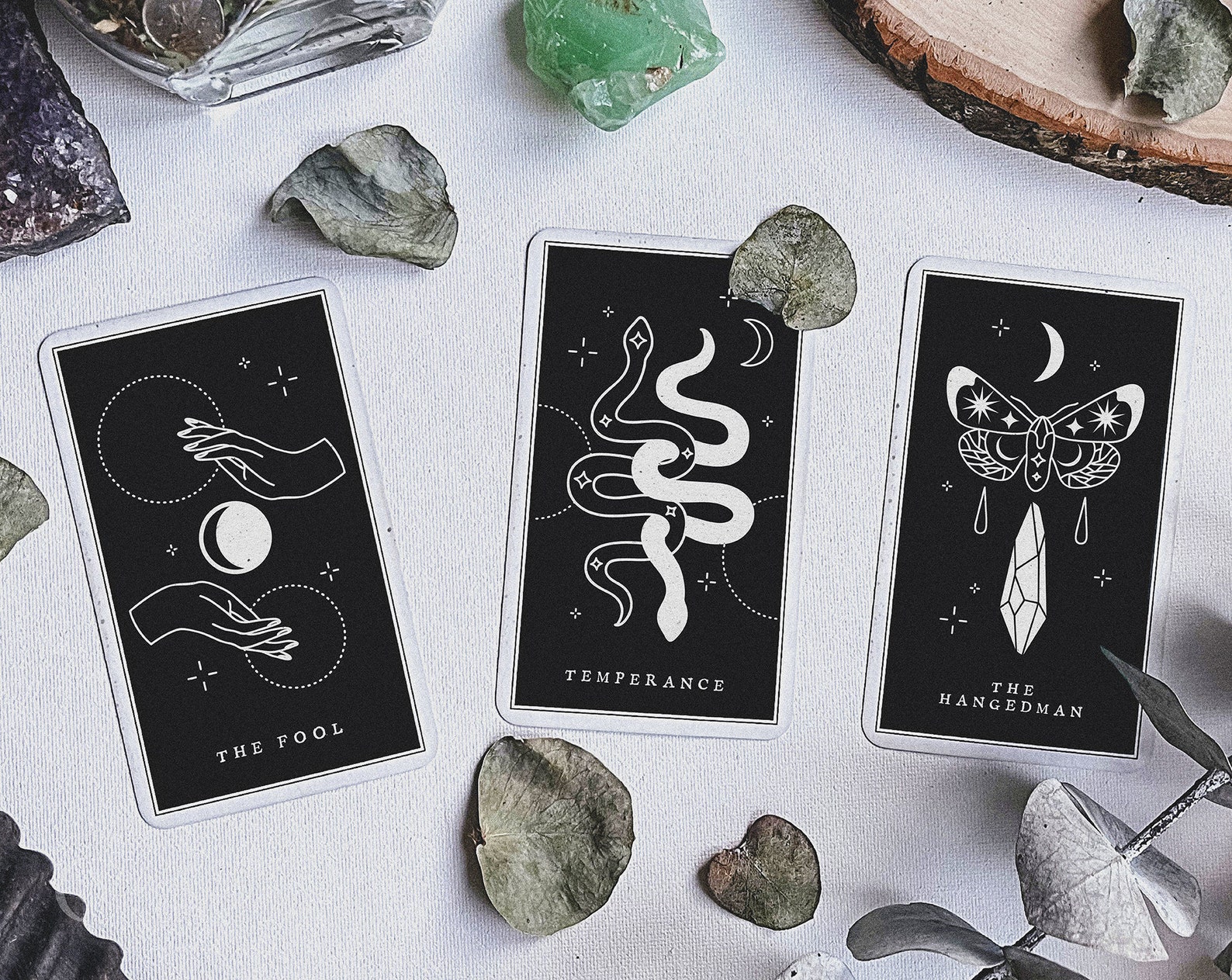 Celestial Printable Tarot SVG Mystical Tarot Card Svg Files - Etsy