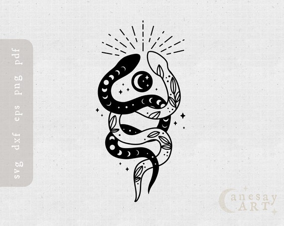 Art & Collectibles Digital Drawing & Illustration Celestial Floral ...