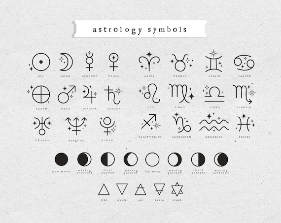 Zodiac moon symbol 60 photos - Astrologytoyou.com